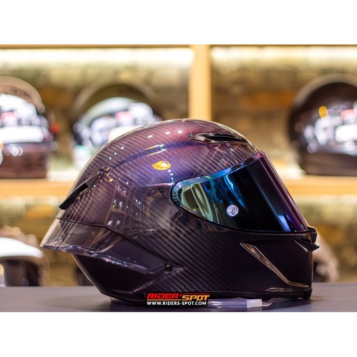 Jual Helm Motor AGV Pista GP RR Iridium Full Face Helmet Italy Touring ...