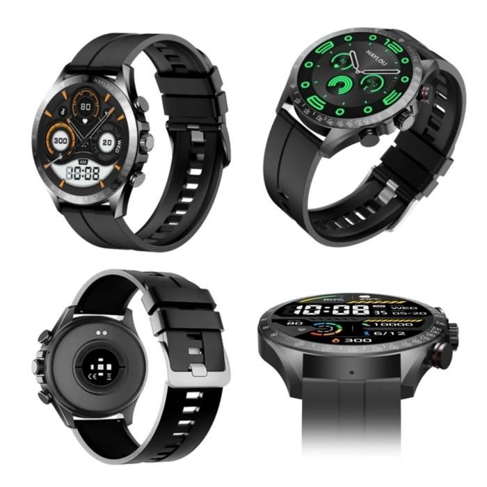Jual Haylou SOLAR PRO LS18 Smartwatch AMOLED 1.43" AOD IP68 BT Call ...