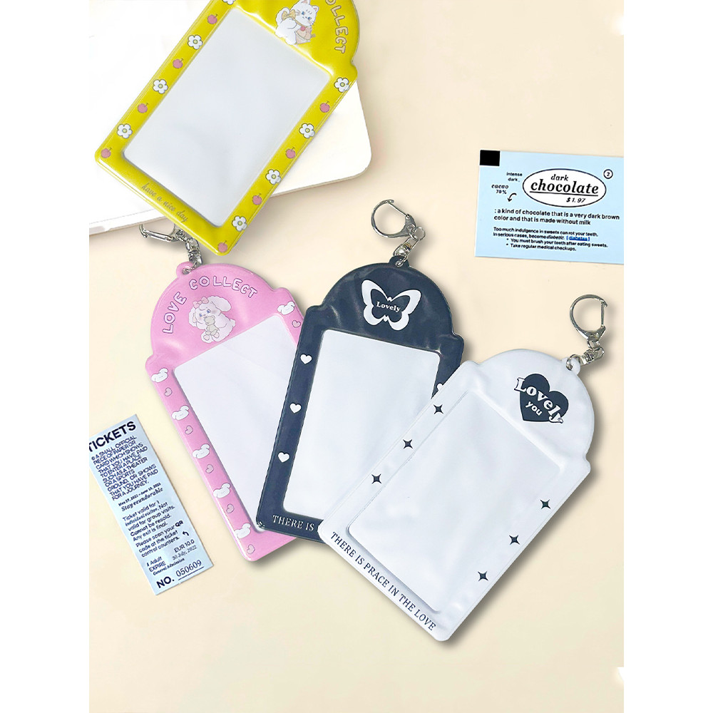 Jual 1pc Creative Design Kpop Photocard Holder color Card Holder Key ...