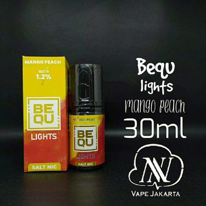 Jual Bequ Light V2 Mango Peach Salt Nic 30ml 12mg by Poda | Shopee ...