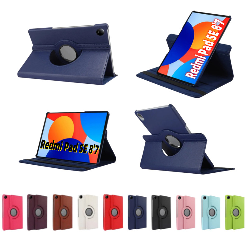 Jual Funda For Xiaomi Redmi Pad SE 8 7 Case 2024 360 Rotating Stand ...