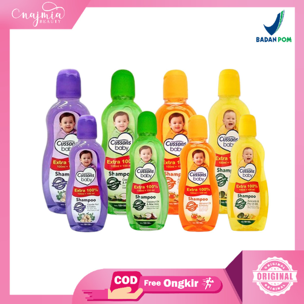 Jual Najmia Ofc Cussons Baby Shampoo 100Ml+100Ml | Shampoo Bayi Cussons ...