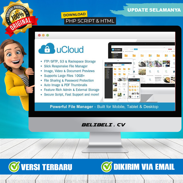 Jual Source Code PHP - uCloud - File Hosting Script - Securely Manage, Preview & Share Your ...