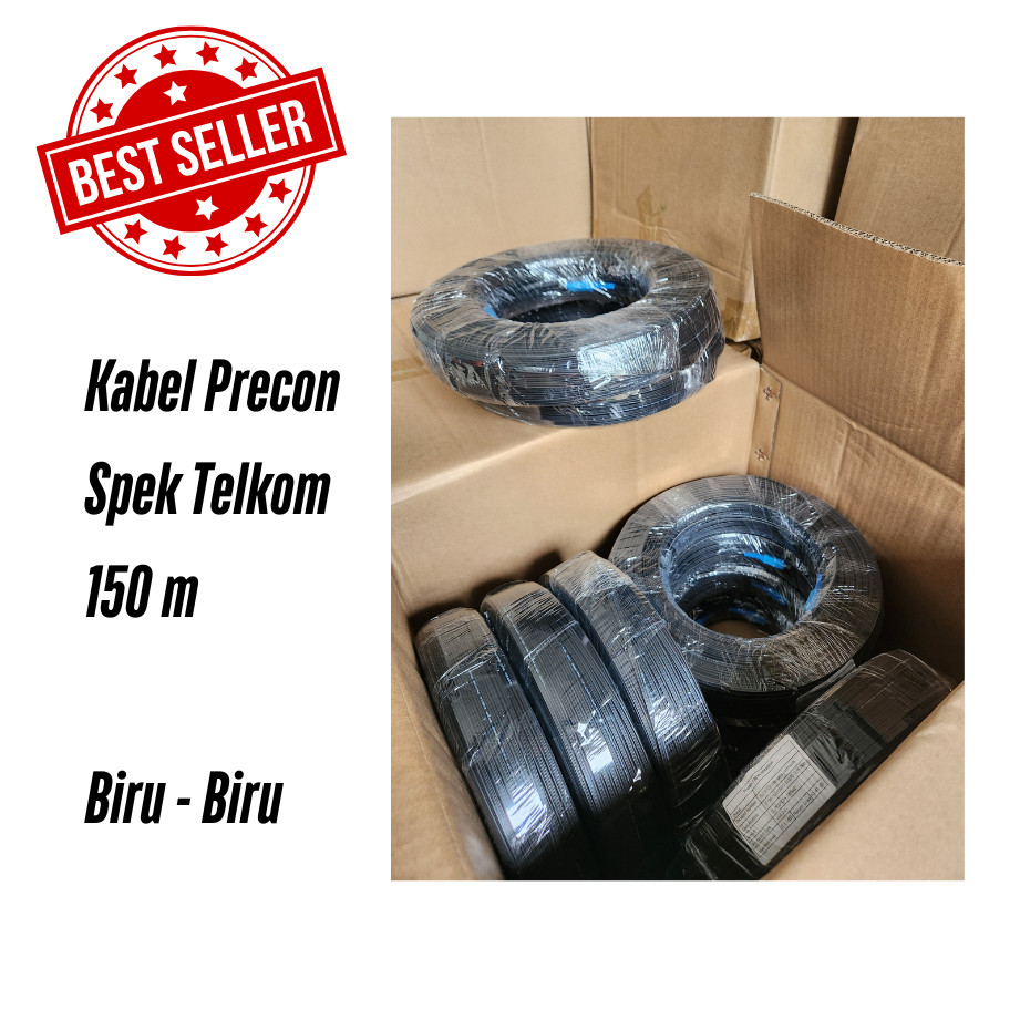 Jual Kabel Fiber Optik Precon Dropcore SC FO 1 core FTTH | Shopee Indonesia