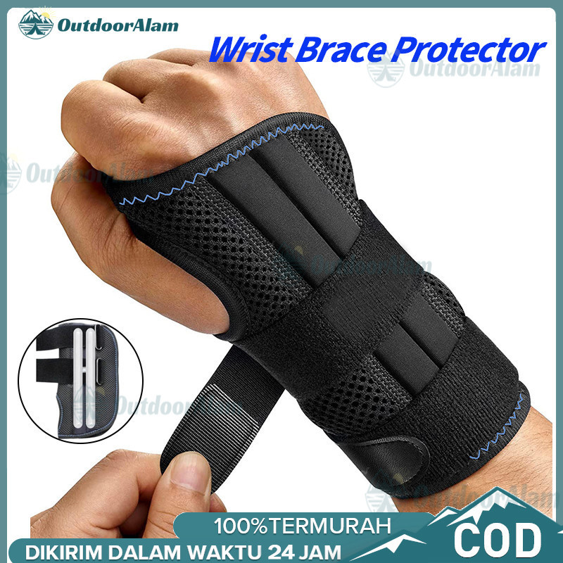 Jual Penopang Pelat Pelat Steel Wrist Guard / Sport Terkilir Piring ...