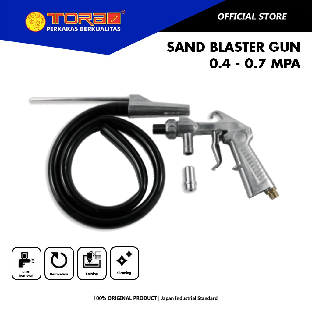Jual TORA Alat Sand blaster Gun - Tembakan Pasir Sandblast - Sand Blaster SB03-2 | Shopee Indonesia