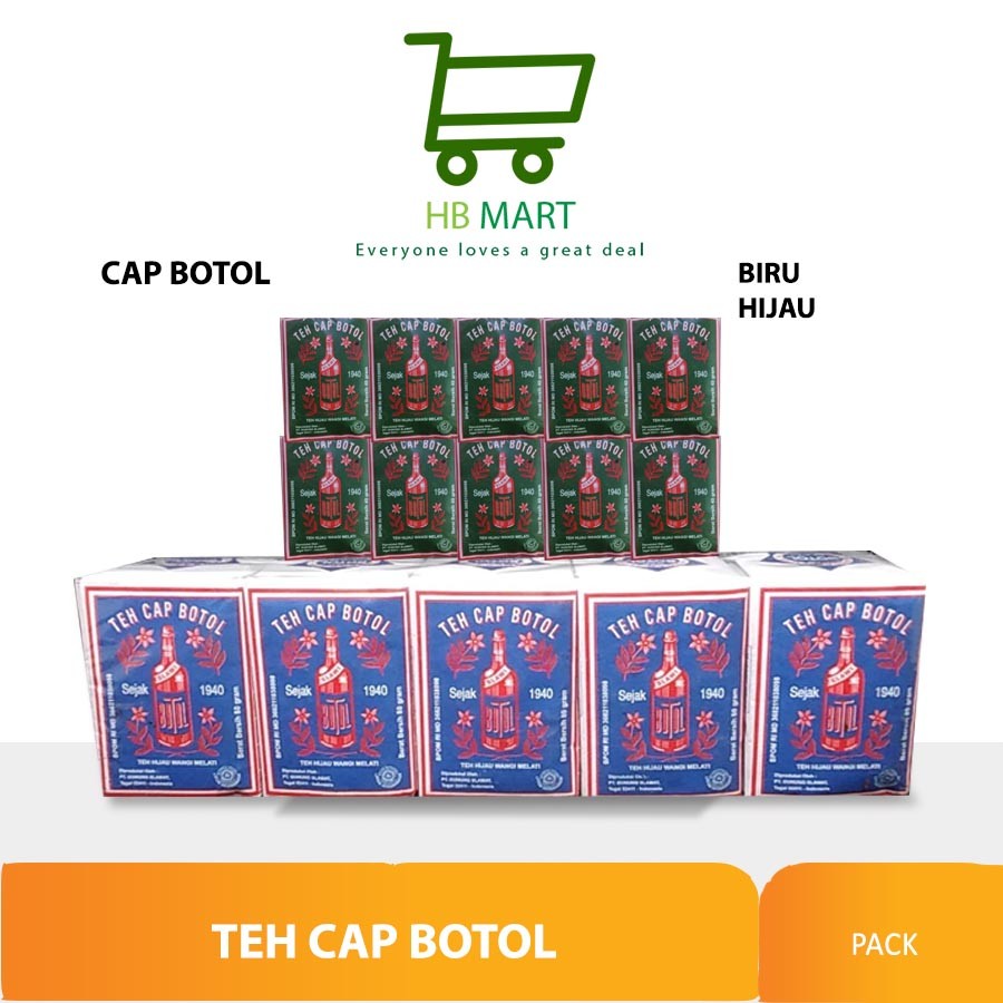 Jual TEH BUBUK CAP BOTOL SLAWI HIJAU ATAU BIRU | Shopee Indonesia