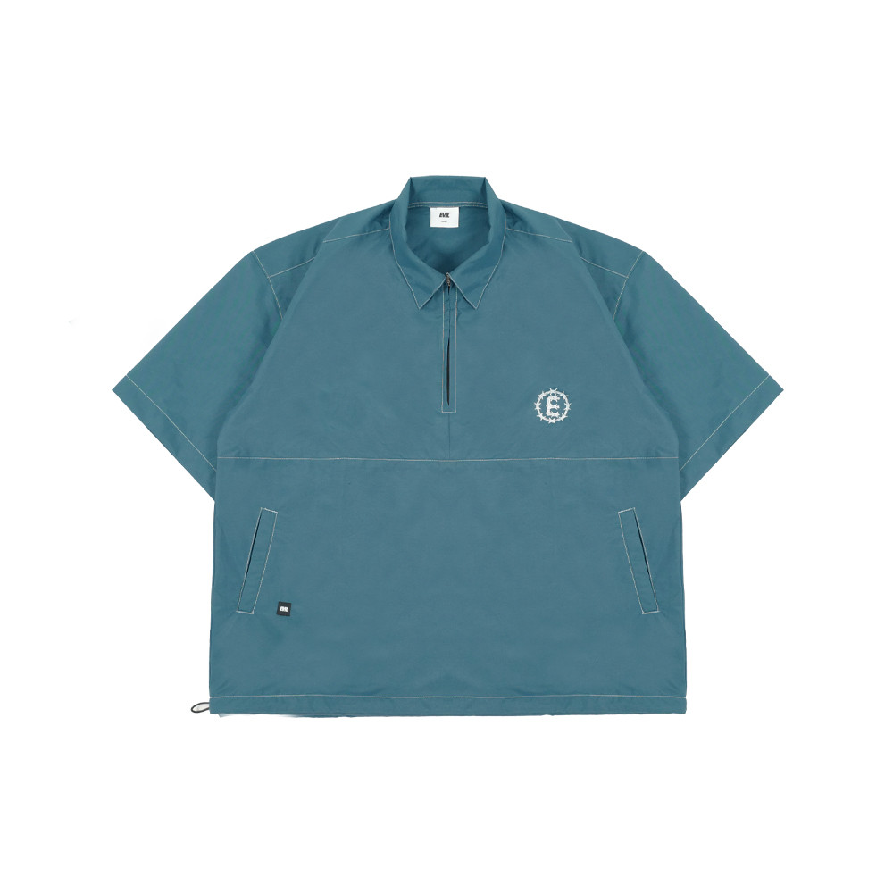 Jual EVIL BOXY SHORT SHIRT - RICHIE E25 DEEP GREEN | Shopee Indonesia