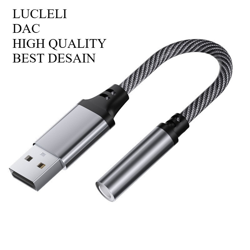 Jual [FLASH SALE] Adapter DAC Sound Card External USB To Jack Audio 3 ...