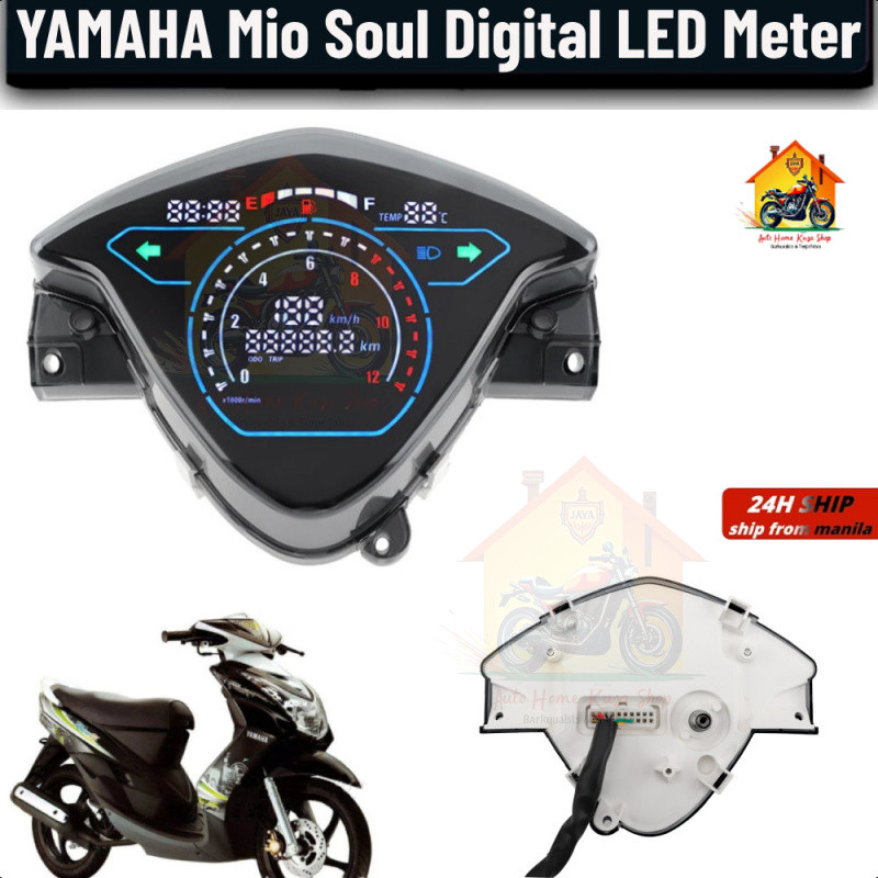 Jual Untuk YAMAHA Mio Soul Pengukur Speedometer Digital Pengukur ...