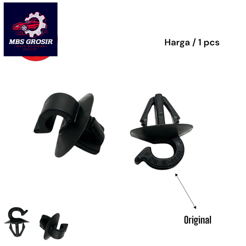 Jual klip kancing brekt insulok insulok ripet kabel selang tongkat cap ...