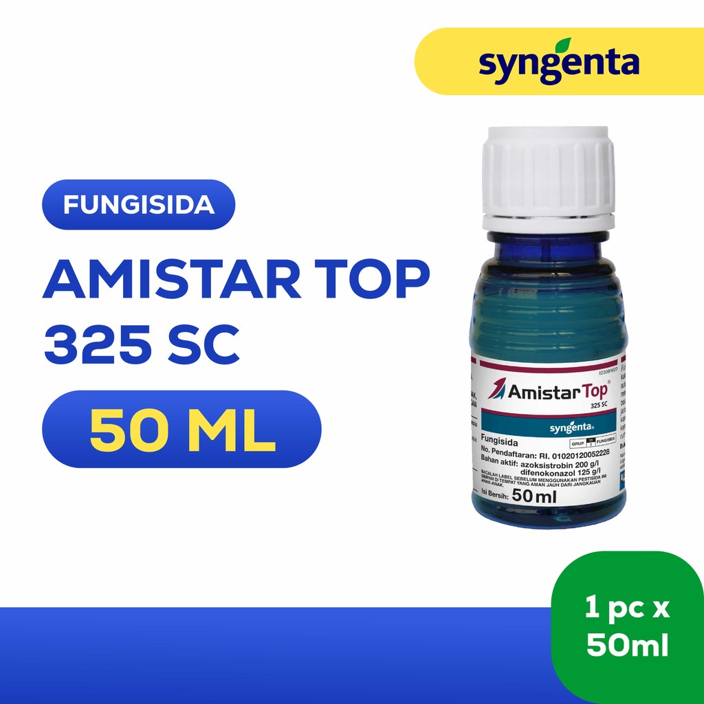 Jual Syngenta - Amistar Top 325 SC - Fungisida - 50ml | Shopee Indonesia