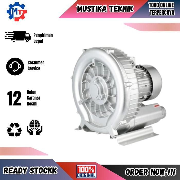 Jual Ring blower tambak/ipal Vortex Blower aerator ROTOR HB 370 0,5Hp 220V | Shopee Indonesia