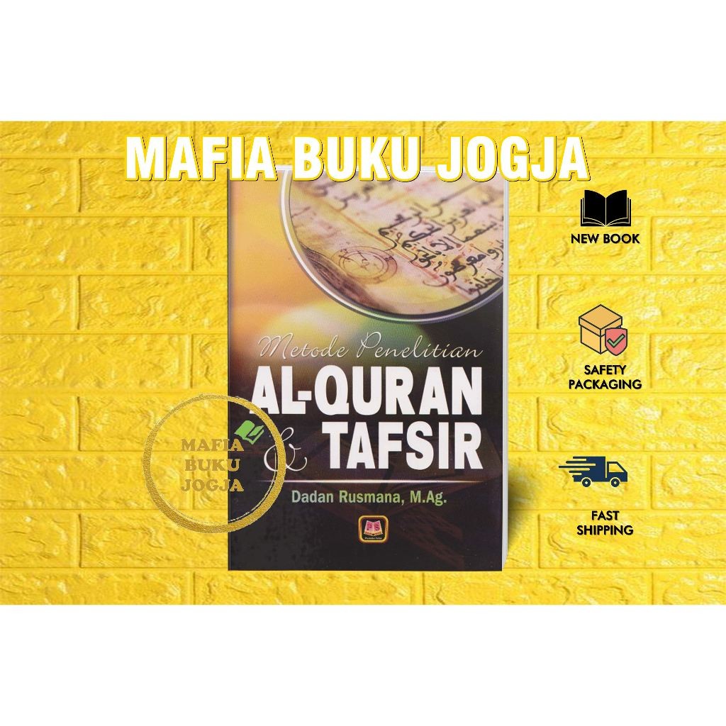 Jual METODE PENELITIAN AL QUR'AN DAN TAFSIR - DADAN RUSMANA | Shopee Indonesia