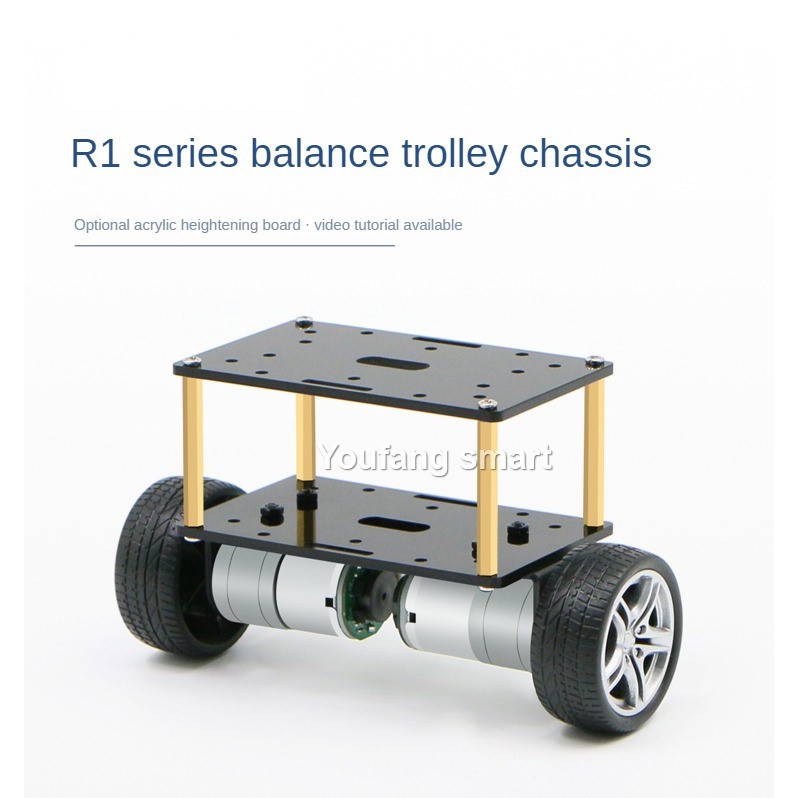 Jual 2WD Self Balancing Robot Car Encoder Motor 2 Layers Car PID ...