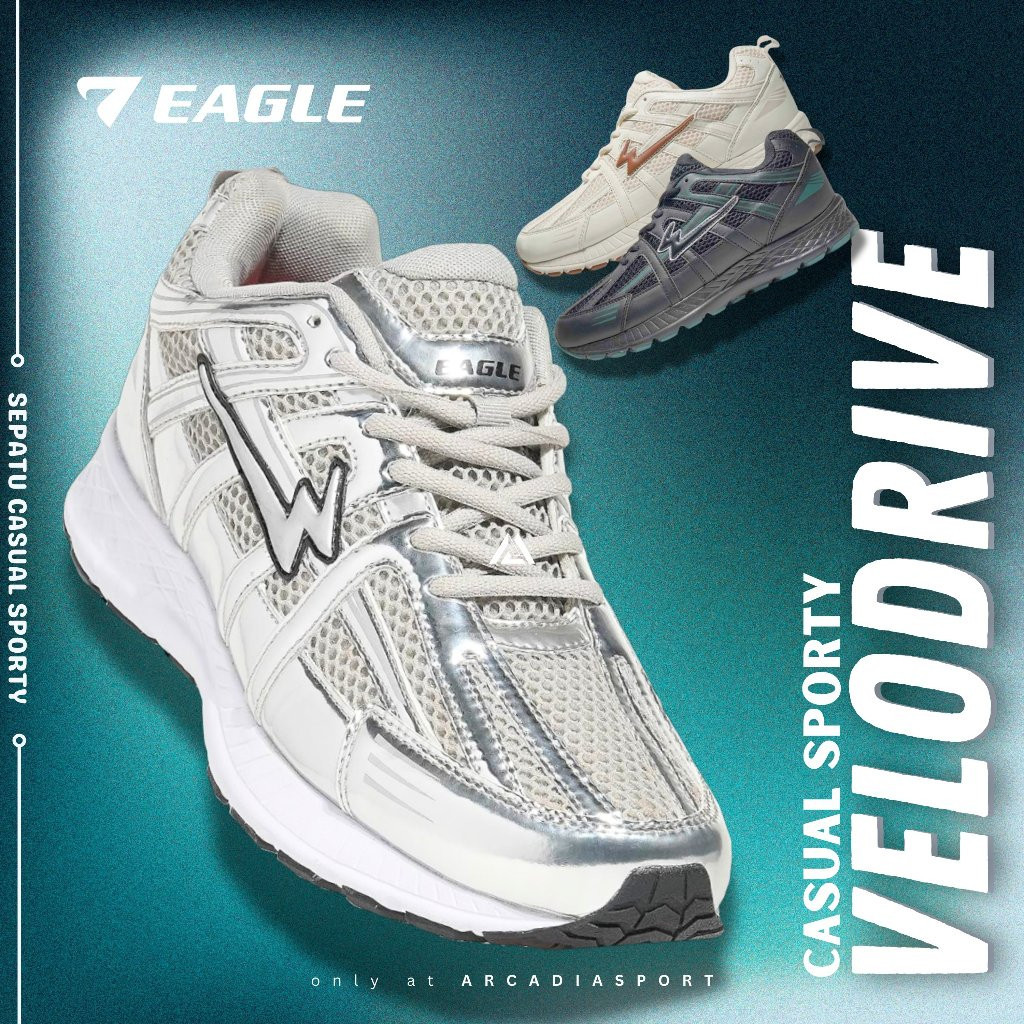 Jual VELODRIVE EAGLE SEPATU CASUAL LIFESTYLE ARCADIA SPORT | Shopee Indonesia
