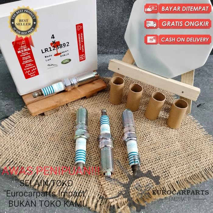 Jual BUSI SPARK PLUG RANGE ROVER EVOQUE GENUINE LAND ROVER LR123892 ORI ...
