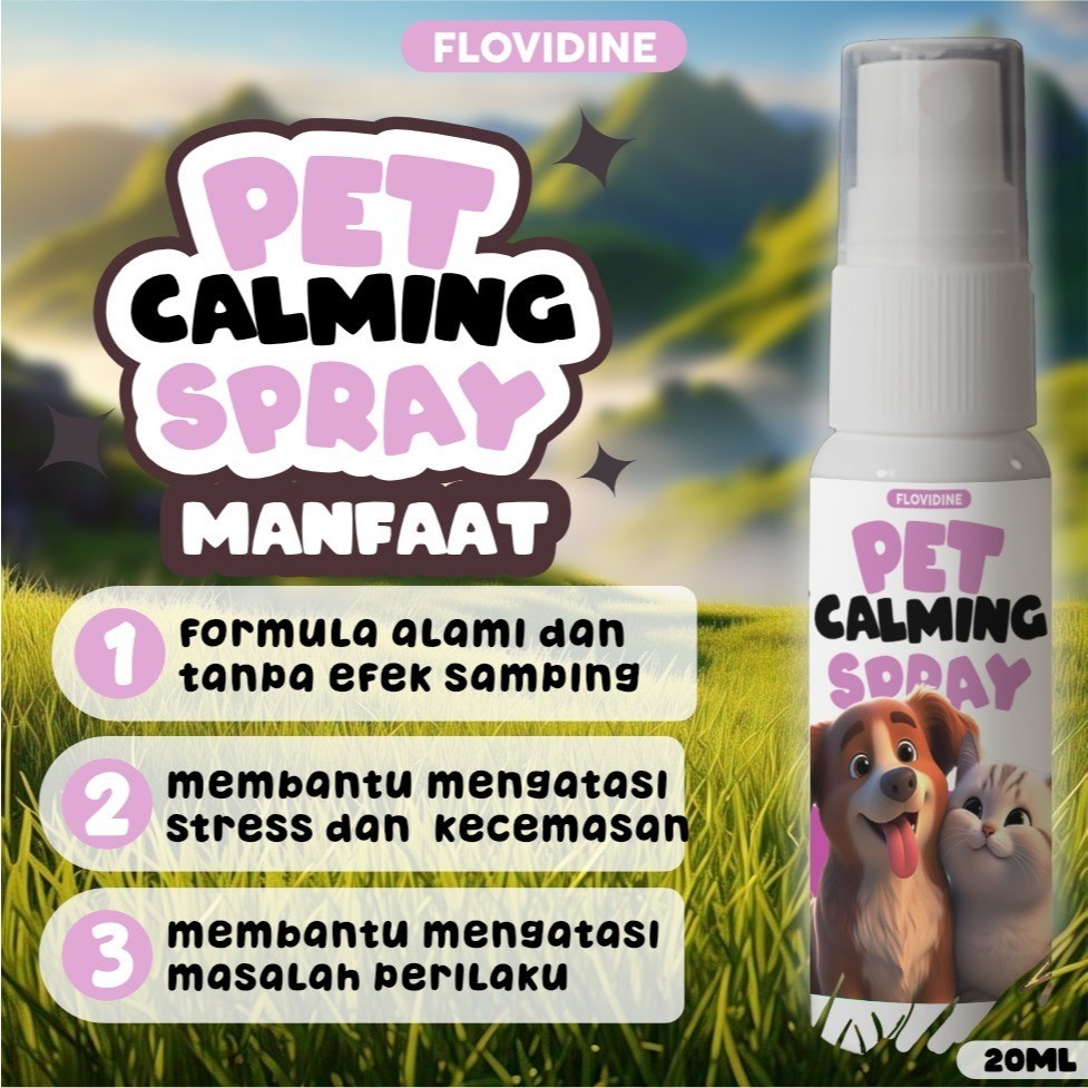 Jual Pet Calming Spray - Obat Stres Kucing Anjing | Spray Penenang ...