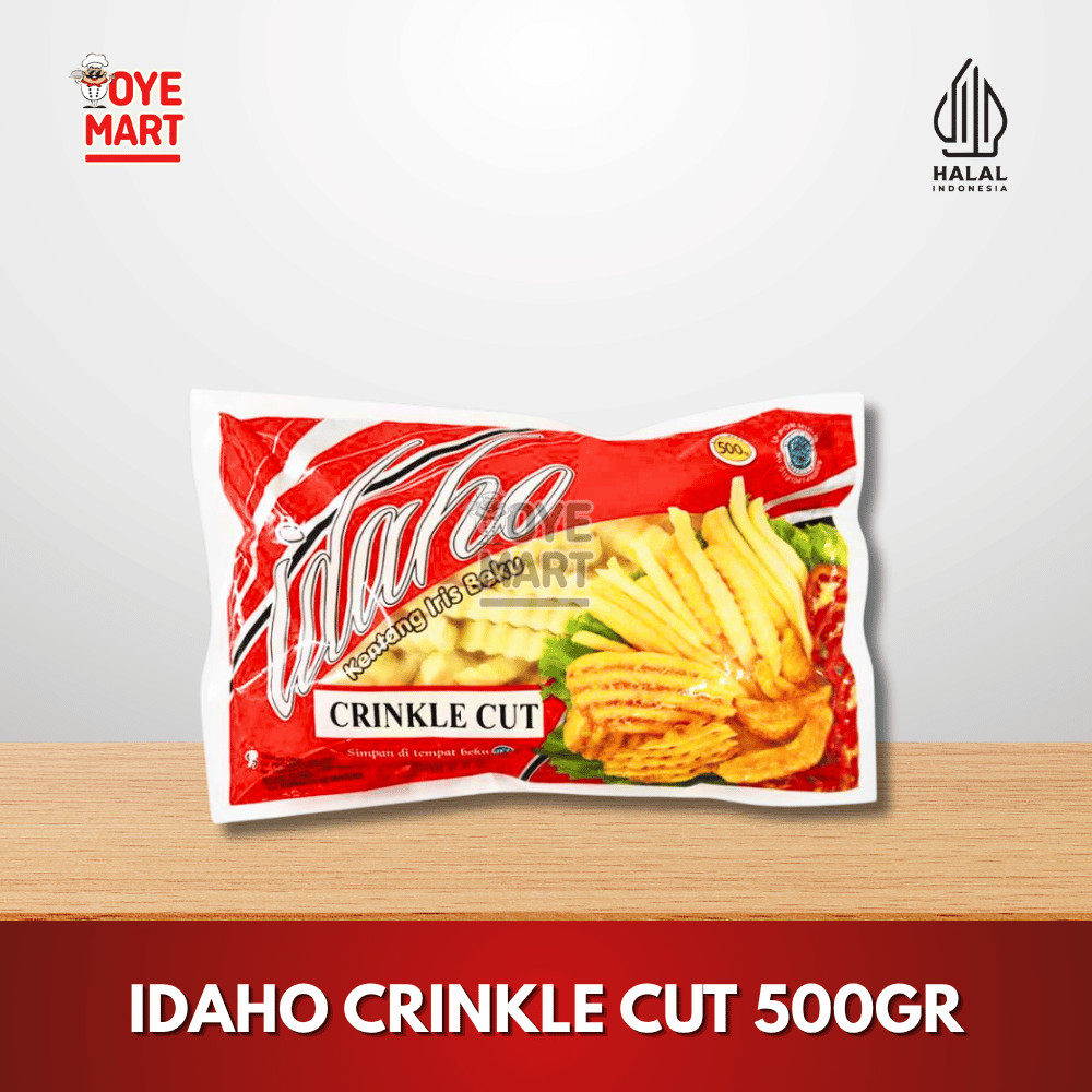 Jual IDAHO CRINKLE CUT 500GR KENTANG GORENG BEKU FRENCH FRIES | Shopee ...