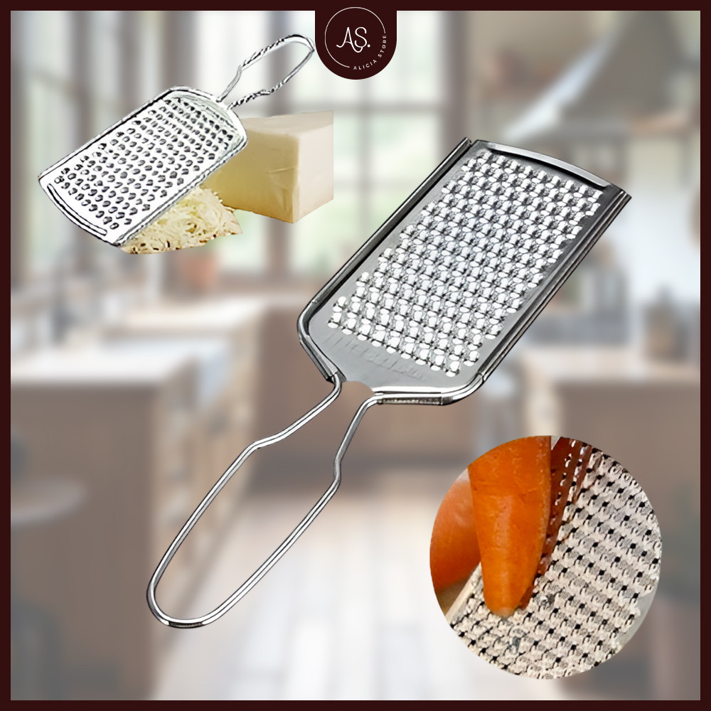 Jual AH Parutan Keju Stainless Steel Alat parut Kentang Buah Sayur ...