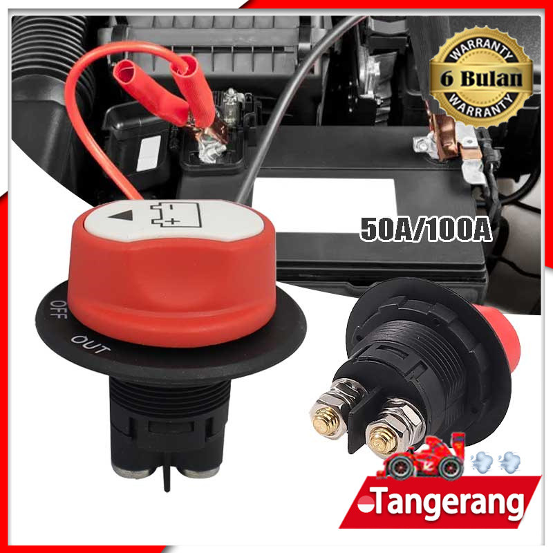 Jual Saklar Switch Isolator Saklar Pemutus Baterai Aki Mobil 12v-32v ...
