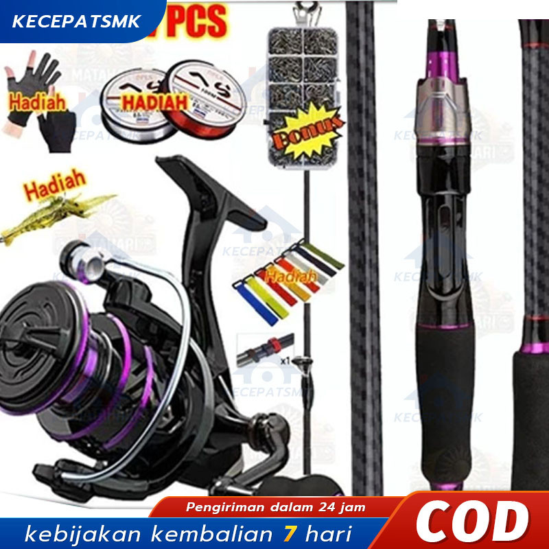 Jual Daiwa COD Set Alat Pancing Murah Pancing Penangkapan ikan Set Pancing 1 set lengkap kuat ...