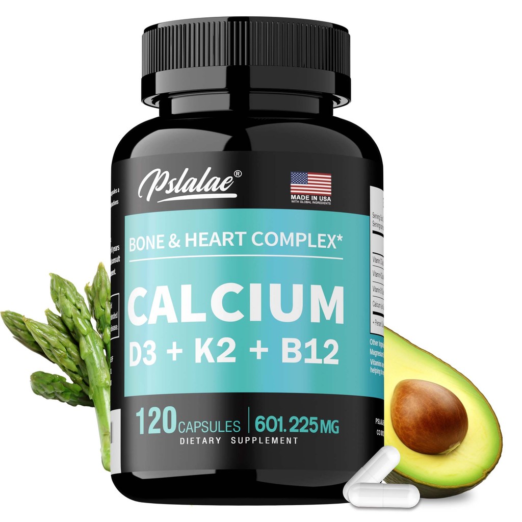 Jual Pslalae - Kapsul Multivitamin - Dengan Vitamin D3, K2, B12, Kalsium - Bebas Gluten | Shopee ...