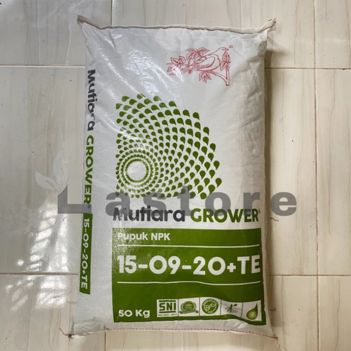 Jual PUPUK MEROKE NPK MUTIARA GROWER 50 KG KEMASAN PABRIK | Shopee ...