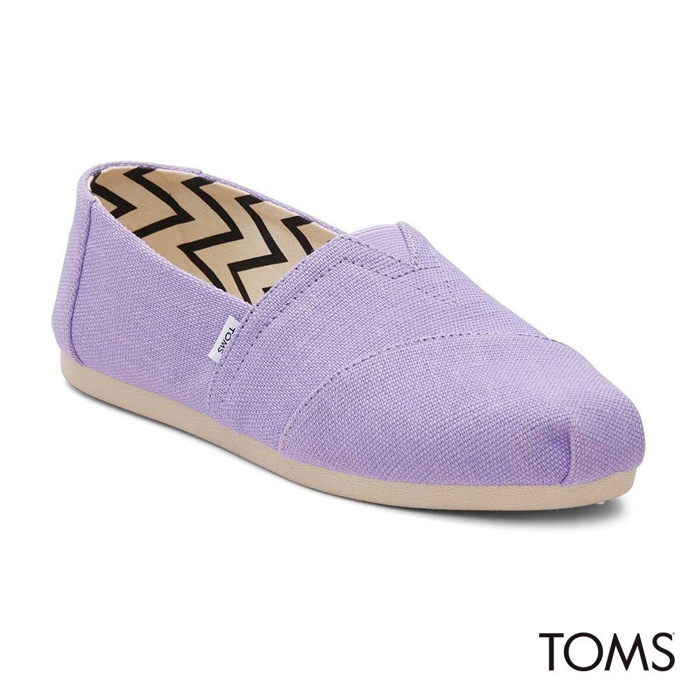 Jual TOMS Women Alpargata Vintage Purple Heritage Canvas Shoes | Shopee ...