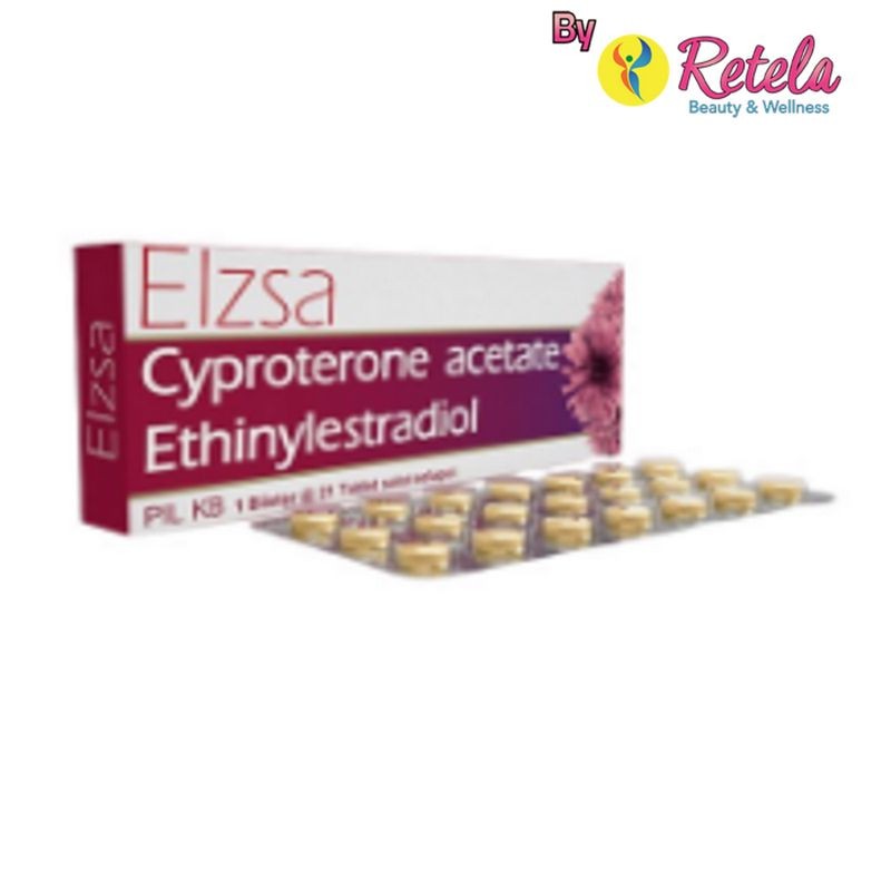 Jual ELZSA 35MG 1 BLISTER 21 TABLET SALUT GULA | Shopee Indonesia