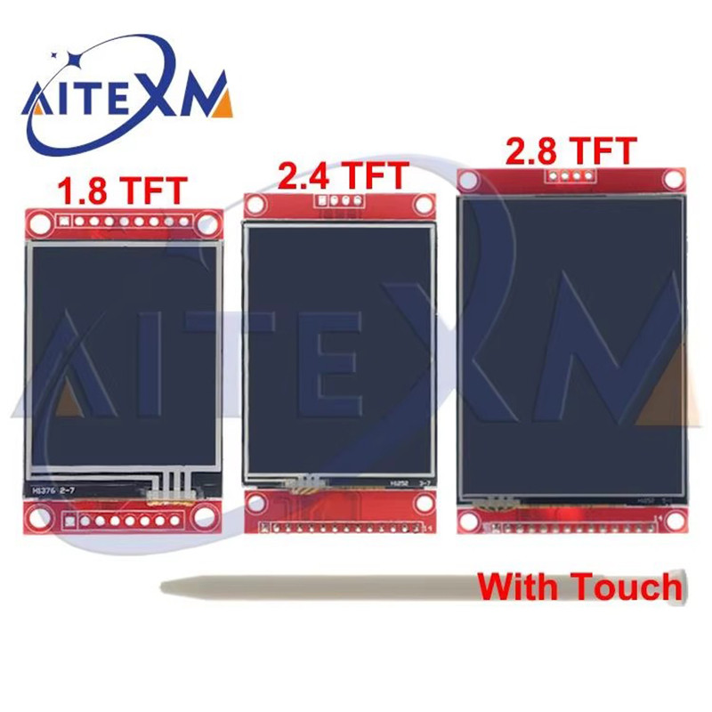 Jual Touch Panel 1.8 2.4 2.8 Inch SPI TFT LCD ILI9341 ST7789 Driver ...