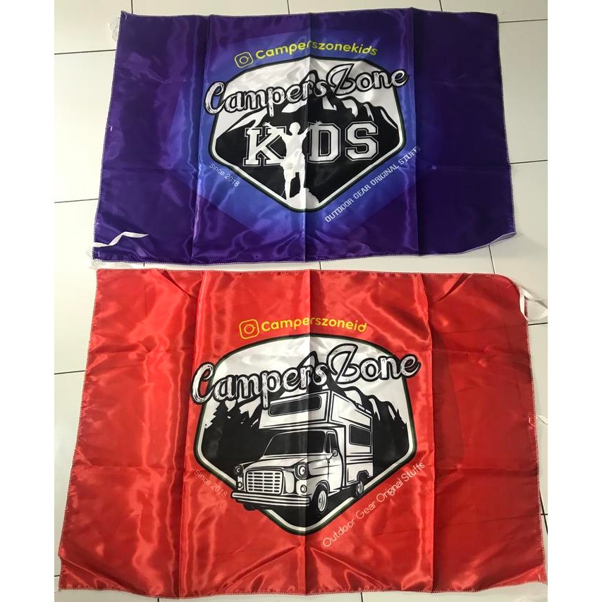 Jual [Promo] Cetak Bendera Bahan Satin / Print Custom Bendera - CUSTOM ...
