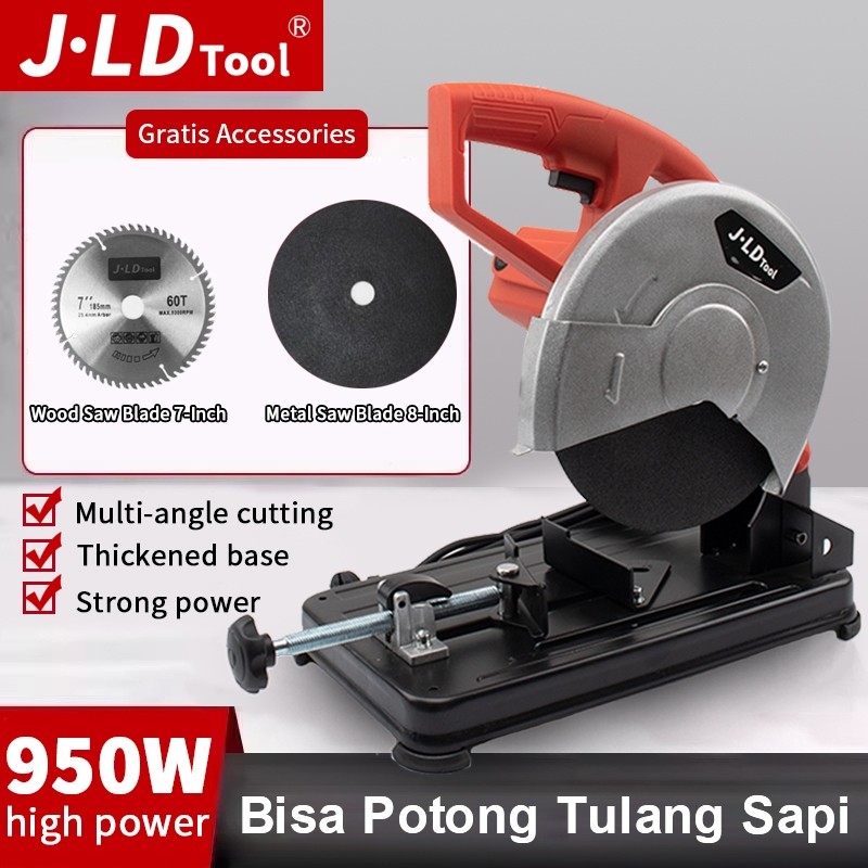 Jual JLD 8" Mesin Potong Besi Metal Speed Cutter Bone Saw Cut Off ...
