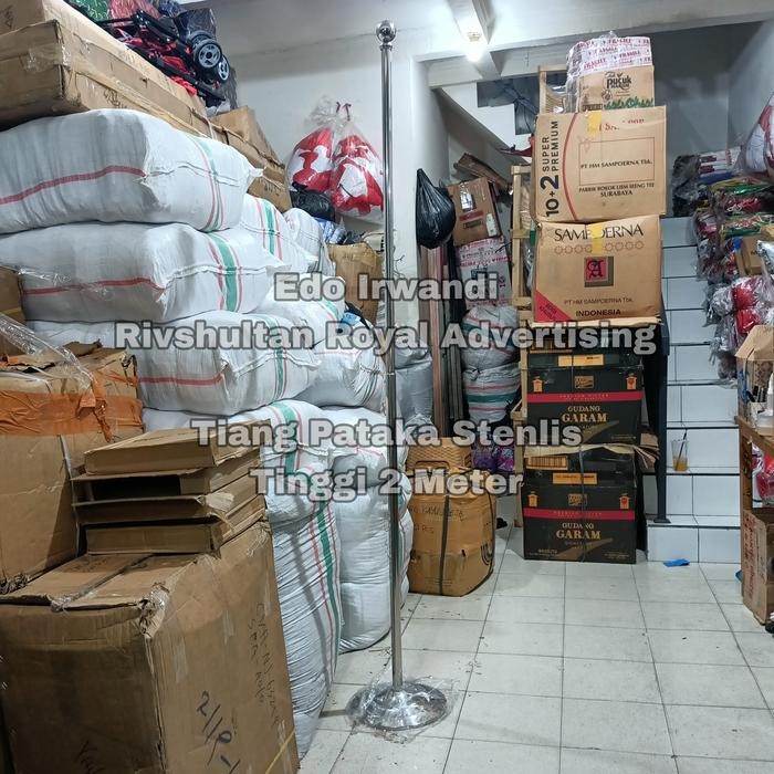 Jual Tiang Bendera Ruangan atau Tiang Pataka bahan Kuningan Ready Stock ...