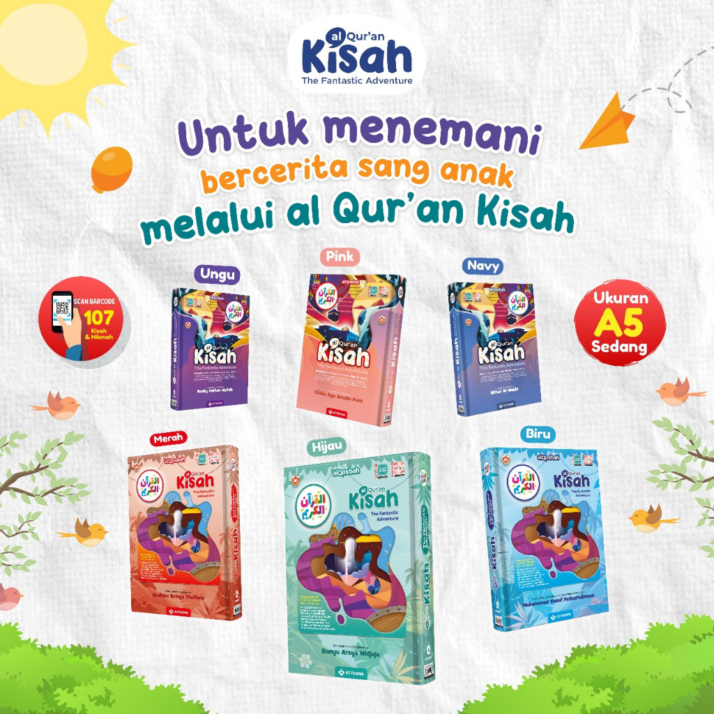 Jual Al Quran Kisah Ukuran A5 Sedang | Dilengkapi Scan Barcode untuk ...