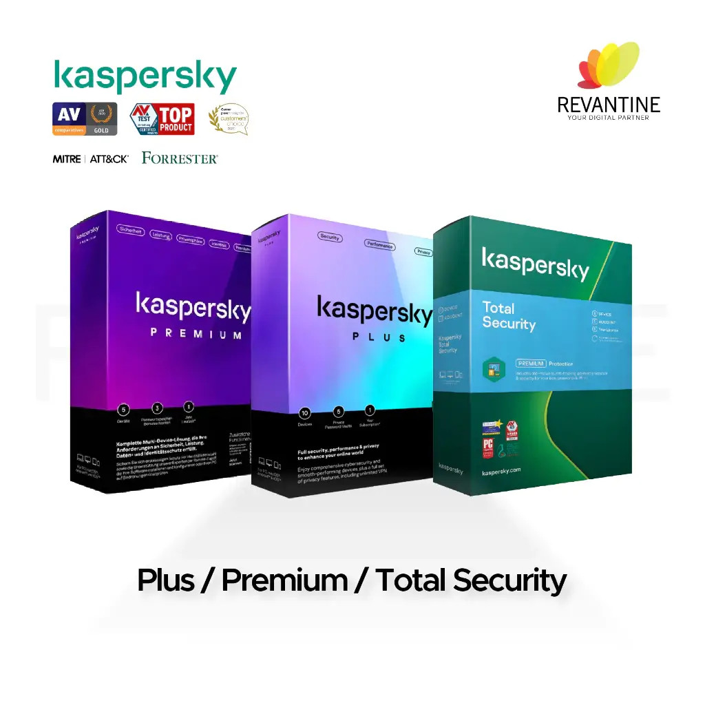 Jual Kaspersky Total Security / Plus / Premium Latest Version | Shopee ...