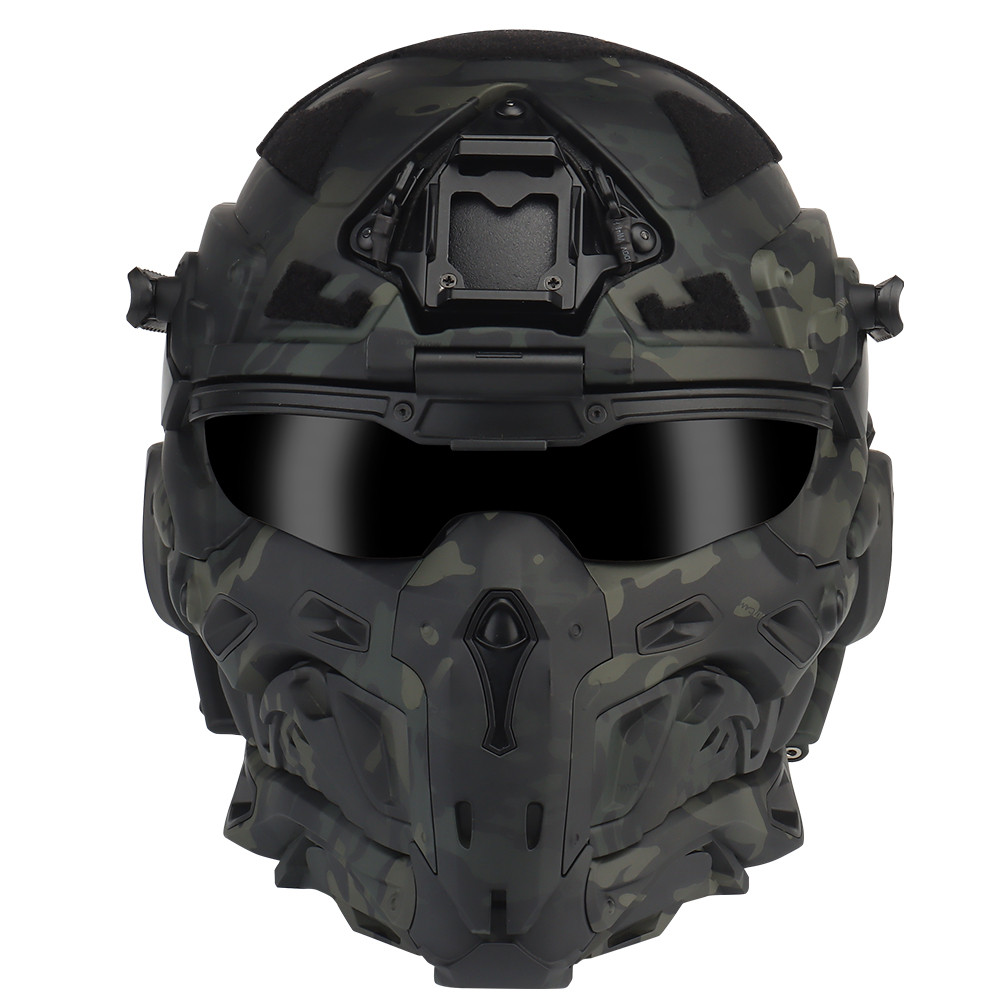 Jual W-Ronin Assault Tactical Helmet and Tactical Mask Modular Design ...