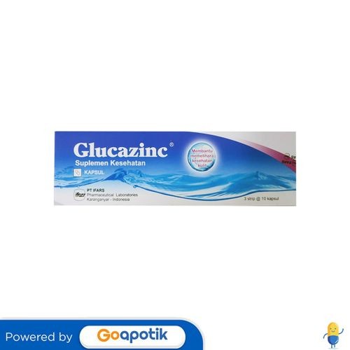 Jual Glucazinc Box Isi 30 Kapsul | Shopee Indonesia