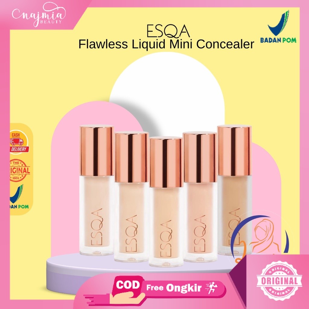 Jual Najmia Ofc Esqa Flawless Liquid Mini Concealer | Concealer ...