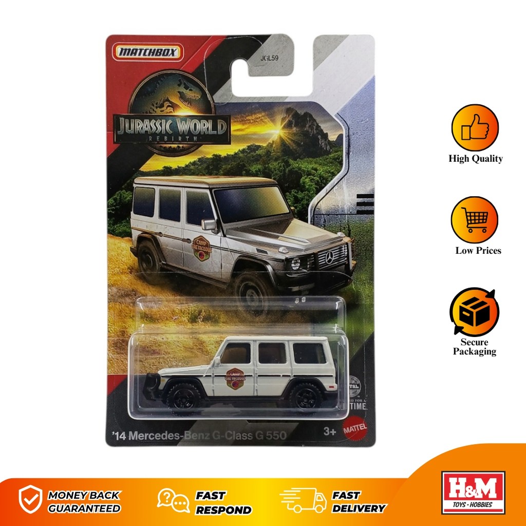Jual Matchbox Jurassic World Rebirth 14 Mercedes-Benz G-Class G 550 ...