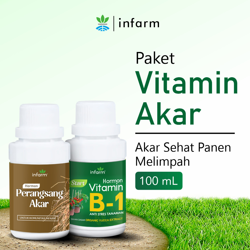Jual INFARM - Paket Vitamin Akar Nutrisi Perangsang Akar Penguat Akar ...