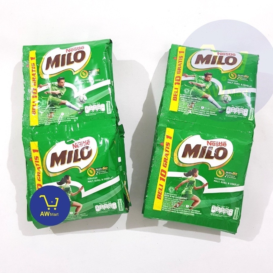 Jual MILO NESTLE RENCENGAN (10 SACHET X 22 GRAM) - MILO ACTIVE GO ...