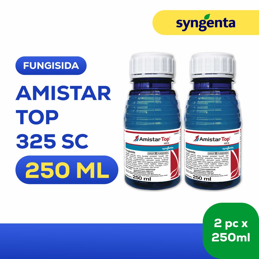 Jual Syngenta - Amistar Top 325 SC - Fungisida - 2 Pcs x 250ml | Shopee ...