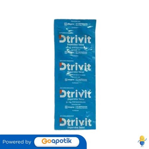 Jual Dtrivit Strip Isi 10 Tablet | Shopee Indonesia