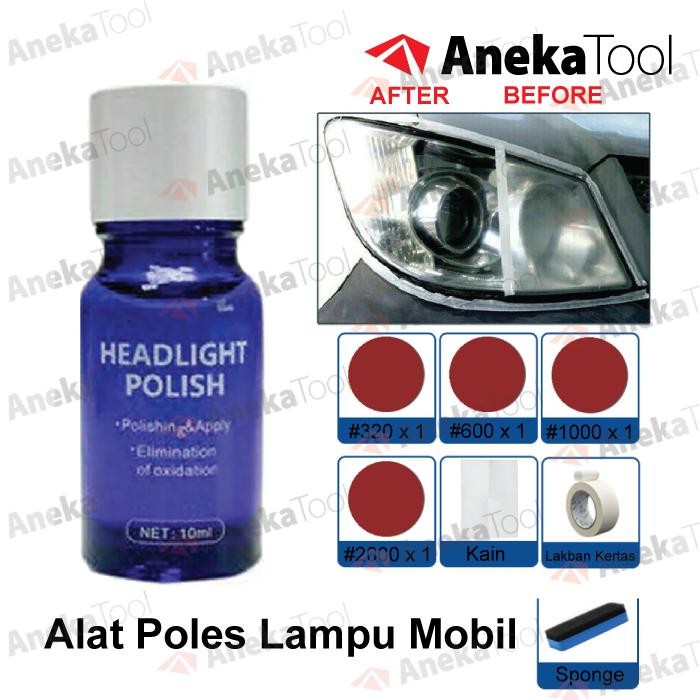 Jual Headlight Restoration Kit - Restorasi Lampu Mobil | Shopee Indonesia