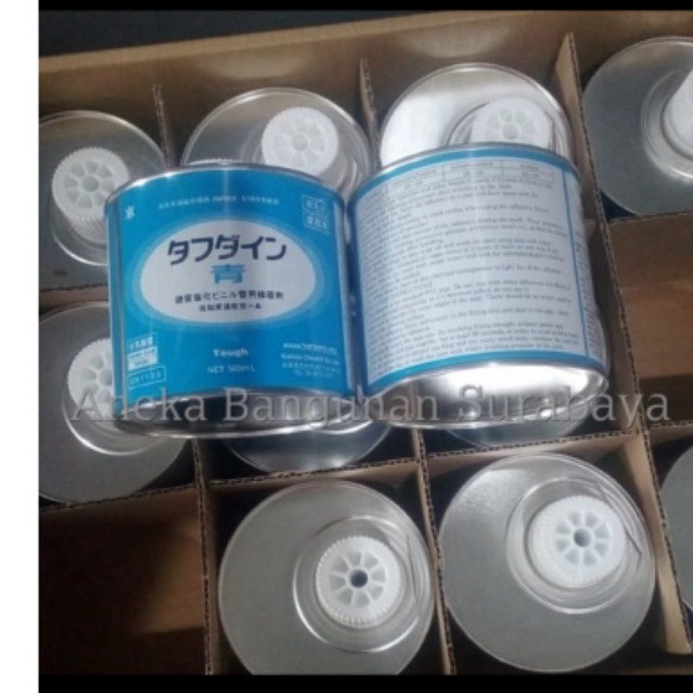 Jual Lem PVC Kubota tough 500mL lem jepang kaleng original 500mL ...