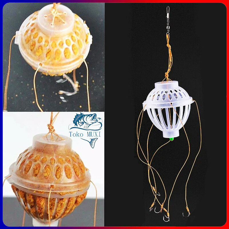 Jual 1PC Kail Pancing Umpan Peledak Kandang Kotak Laut Kail Monster ...
