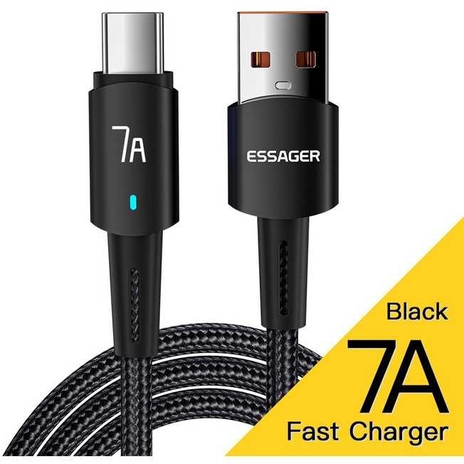 Jual ESSAGER Kabel Data USB Type A to Type C Multifungsi Fast Charging ...
