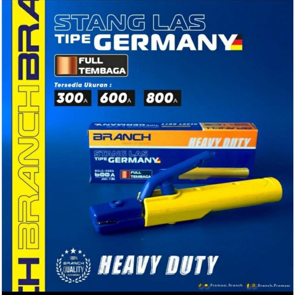 Jual Tang Stang Las 800A Electrode Holder GERMANY GERMANY MMA -800A ...