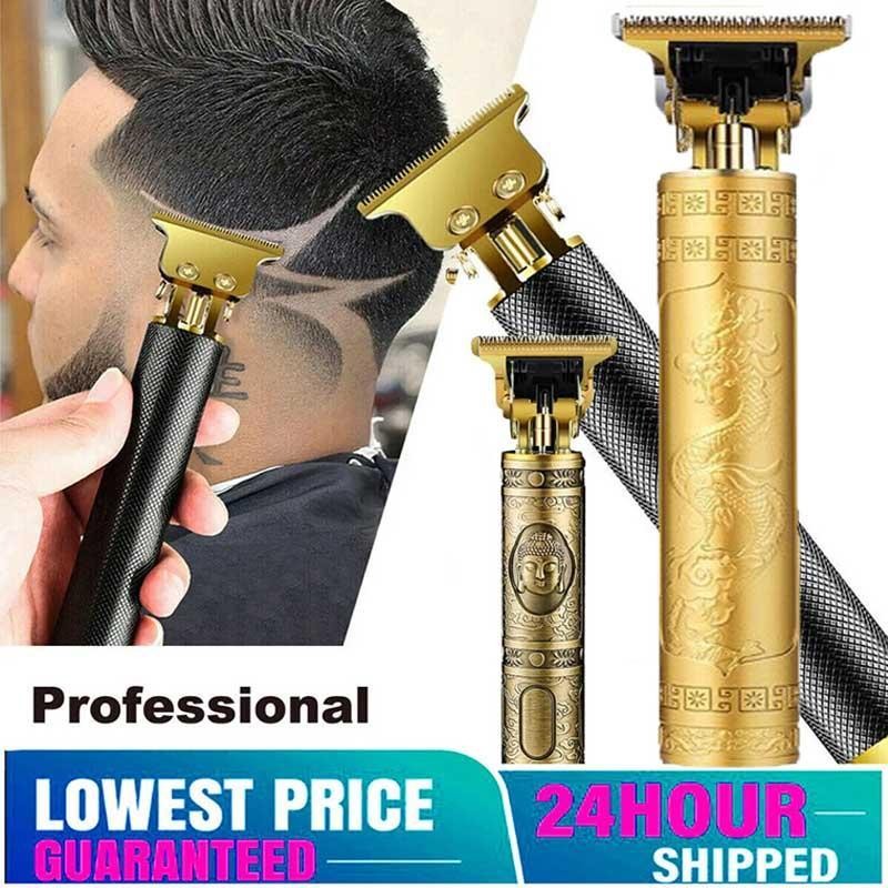 Jual Alat Cukur Rambut Vintage T9 Motif Naga Dragon Pisau Cukur Elektrik Pemangkas Pemotong ...